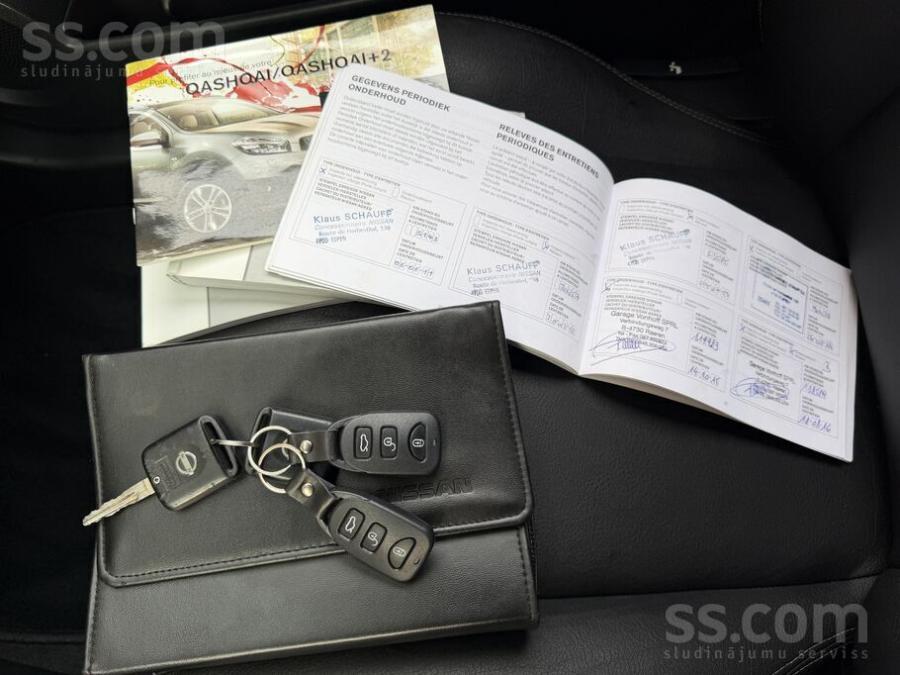 Brown Nissan Qashqai 2011 in Riga, with an engine capacity of 2.00 L and mileage of 212 thousand km for 6450 €, photo 36 on AUTOMOTO.COM.LV