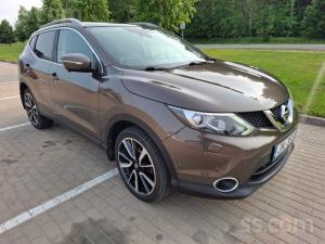 Brown Nissan Qashqai 2014 in Riga, with an engine capacity of 1.20 L and mileage of 97 thousand km for 4300 €, photo 2 on AUTOMOTO.COM.LV