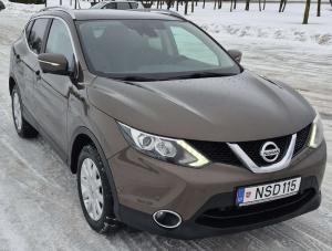 Brūns Nissan Qashqai 2014 Kauņa, ar dzinēja tilpumu 1.60 L un nobraukumu 127 tūkst. km par 10600 €, foto 2 vietnē AUTOMOTO.COM.LV