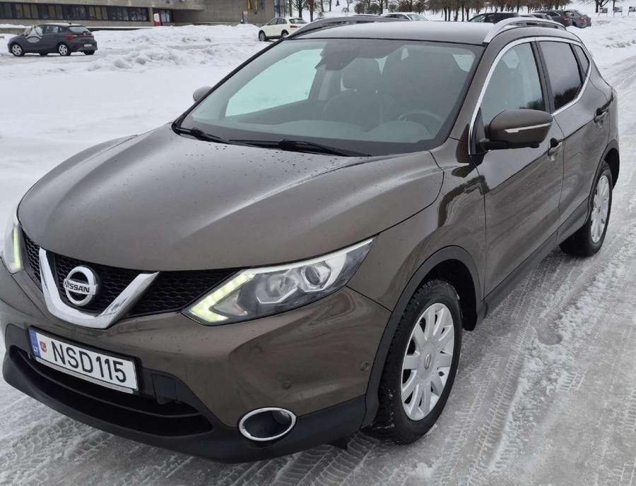 Brūns Nissan Qashqai 2014 Kauņa, ar dzinēja tilpumu 1.60 L un nobraukumu 127 tūkst. km par 10600 €, foto 4 vietnē AUTOMOTO.COM.LV