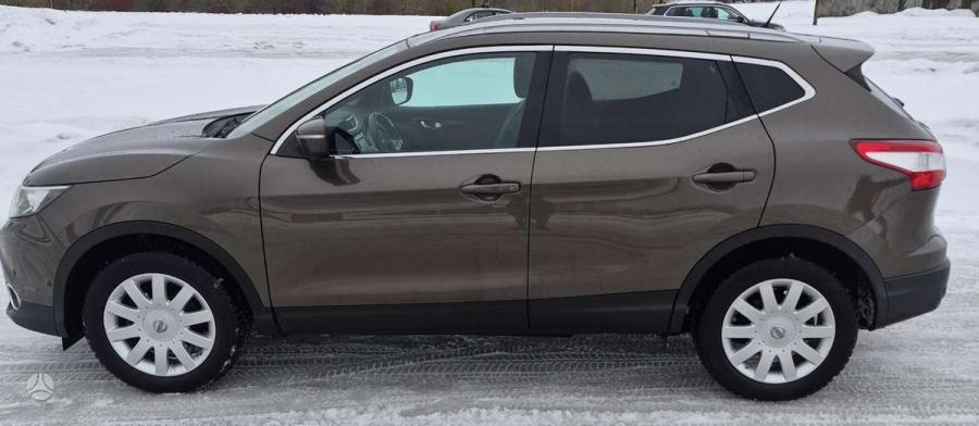 Brūns Nissan Qashqai 2014 Kauņa, ar dzinēja tilpumu 1.60 L un nobraukumu 127 tūkst. km par 10600 €, foto 5 vietnē AUTOMOTO.COM.LV