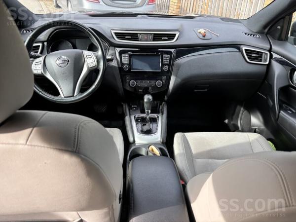 Brūns Nissan Qashqai 2014 Aizkraukle, ar dzinēja tilpumu 1.60 L un nobraukumu 202 tūkst. km par 8500 €, foto 7 vietnē AUTOMOTO.COM.LV