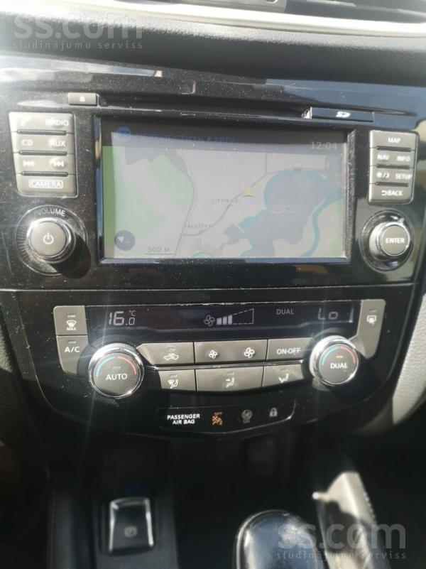 Brown Nissan Qashqai 2014 in Riga, with an engine capacity of 1.20 L and mileage of 102 thousand km for 8200 €, photo 8 on AUTOMOTO.COM.LV