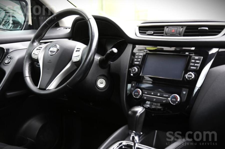 Brown Nissan Qashqai 2014 in Riga, with an engine capacity of 1.20 L and mileage of 123 thousand km for 7495 €, photo 13 on AUTOMOTO.COM.LV