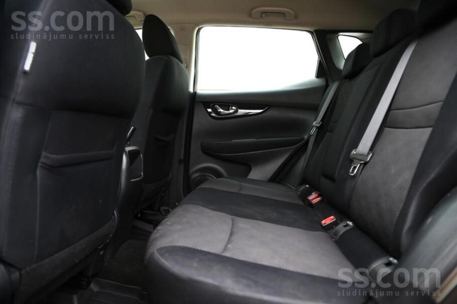 Brown Nissan Qashqai 2014 in Riga, with an engine capacity of 1.20 L and mileage of 123 thousand km for 7495 €, photo 16 on AUTOMOTO.COM.LV