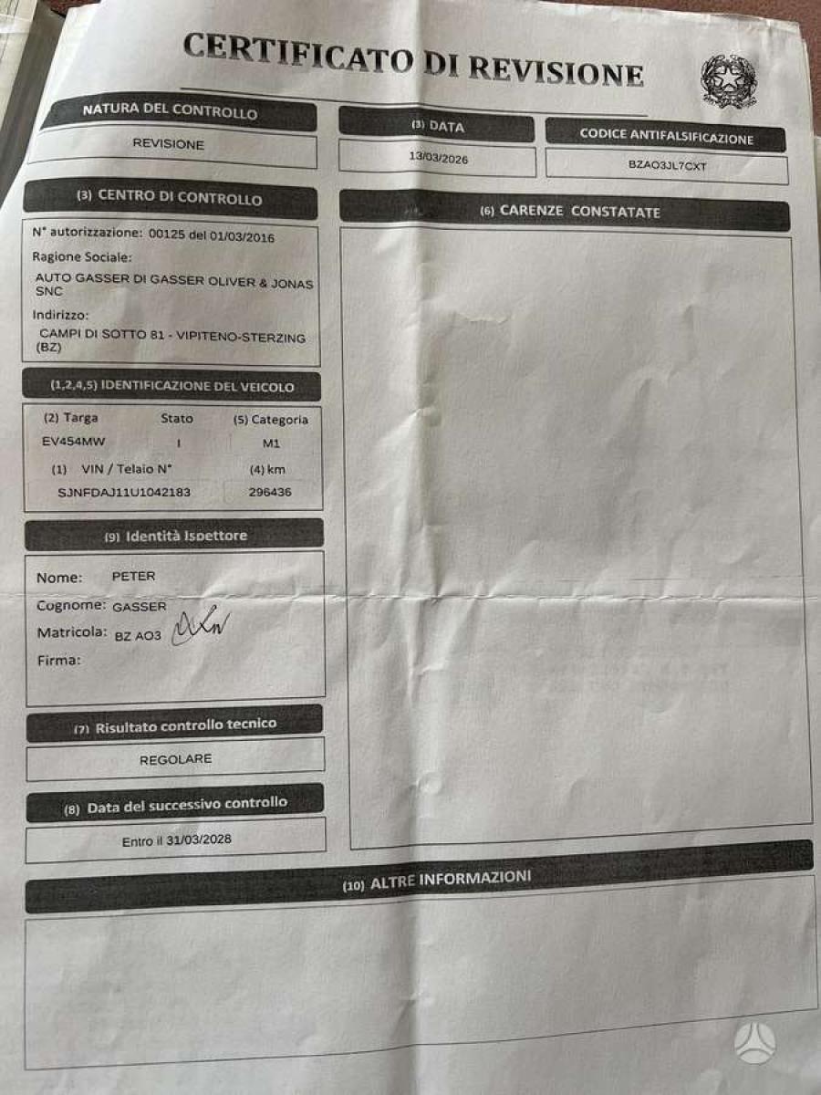 Коричневый Ниссан Кашкай 2014 в Паневежис, объемом двигателя 1.60 л и пробегом 299 тыс. км за 7200 €, фото 27 на AUTOMOTO.COM.LV