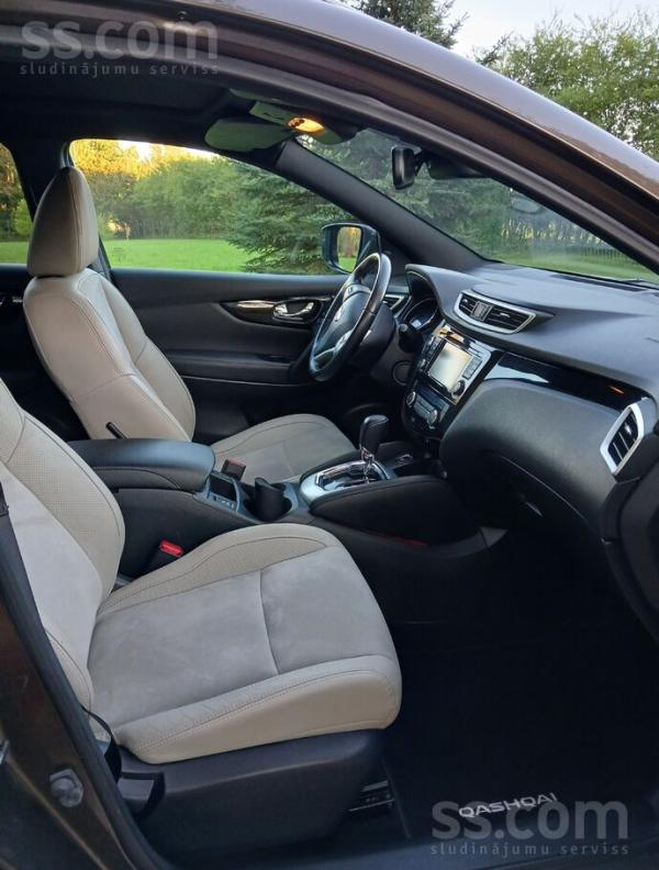 Brūns Nissan Qashqai 2014 Kuldīga, ar dzinēja tilpumu 1.60 L un nobraukumu 210 tūkst. km par 10000 €, foto 7 vietnē AUTOMOTO.COM.LV