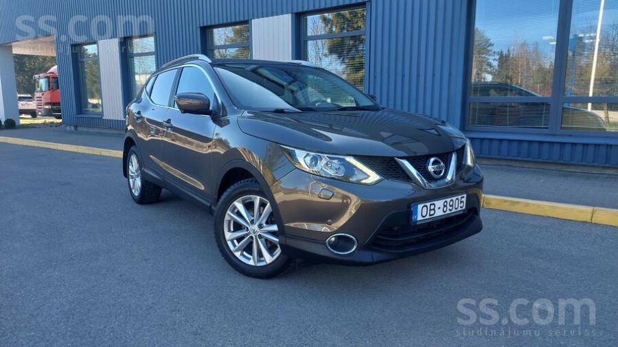 Brown Nissan Qashqai 2015 in Riga, with an engine capacity of 1.20 L and mileage of 90 thousand km for 9950 €, photo 17 on AUTOMOTO.COM.LV