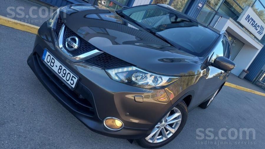 Brown Nissan Qashqai 2015 in Riga, with an engine capacity of 1.20 L and mileage of 90 thousand km for 9950 €, photo 29 on AUTOMOTO.COM.LV
