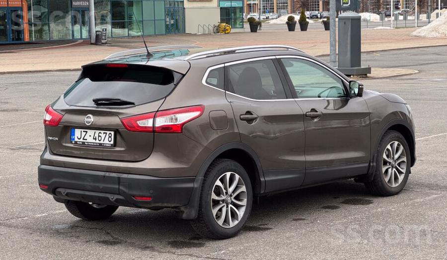 Brūns Nissan Qashqai 2015 Rīga, ar dzinēja tilpumu 1.60 L un nobraukumu 184 tūkst. km par 8870 €, foto 6 vietnē AUTOMOTO.COM.LV