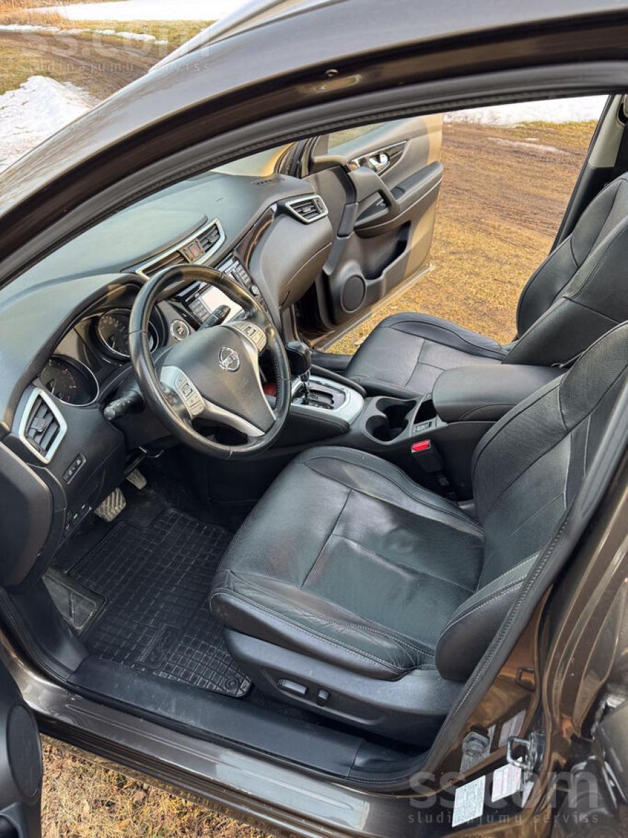 Brūns Nissan Qashqai 2015 Rīga, ar dzinēja tilpumu 1.60 L un nobraukumu 184 tūkst. km par 8870 €, foto 19 vietnē AUTOMOTO.COM.LV