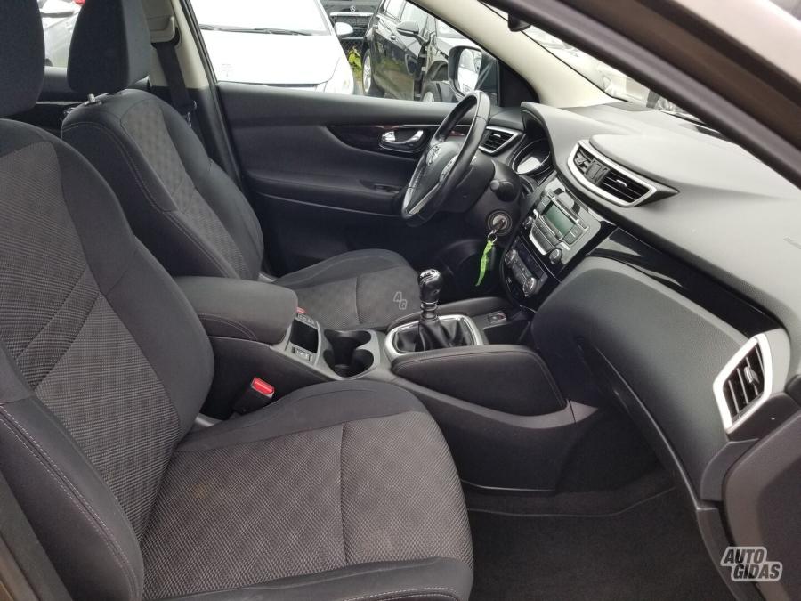 Brown Nissan Qashqai 2015 in Kaunas, with an engine capacity of 1.20 L and mileage of 209 thousand km for 5999 €, photo 11 on AUTOMOTO.COM.LV