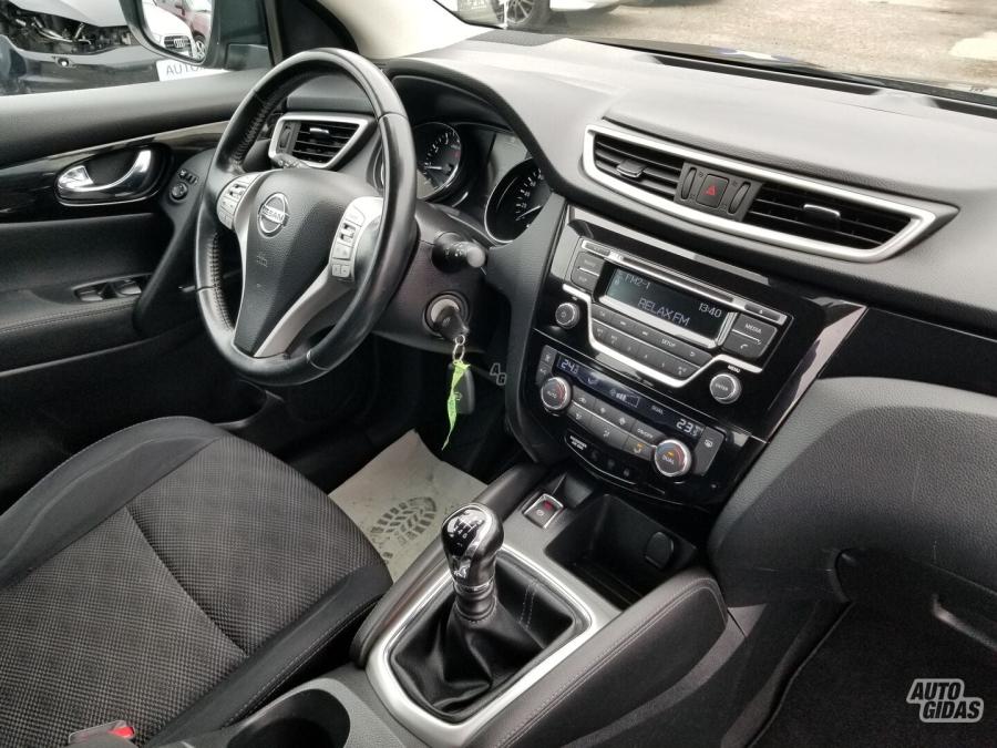 Brown Nissan Qashqai 2015 in Kaunas, with an engine capacity of 1.20 L and mileage of 209 thousand km for 5999 €, photo 12 on AUTOMOTO.COM.LV