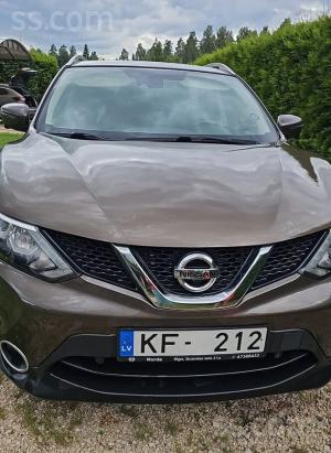 Brown Nissan Qashqai 2015 in Riga, with an engine capacity of 1.50 L and mileage of 113 thousand km for 9250 €, photo  on AUTOMOTO.COM.LV