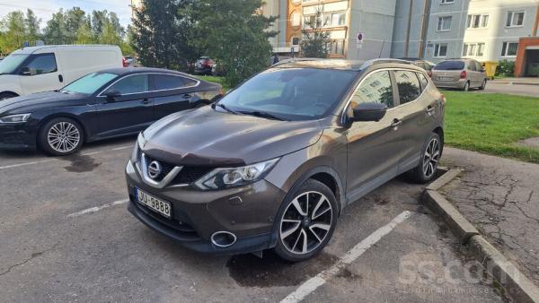Nissan Qashqai 2015 Rīga vietnē Brūns Nissan Qashqai 2015 Rīga, ar dzinēja tilpumu 1.20 L un nobraukumu 143 tūkst. km par 8800 €, foto 1 vietnē AUTOMOTO.COM.LV