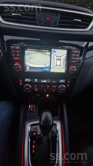 Brown Nissan Qashqai 2015 in Riga, with an engine capacity of 1.20 L and mileage of 143 thousand km for 8800 €, photo 9 on AUTOMOTO.COM.LV