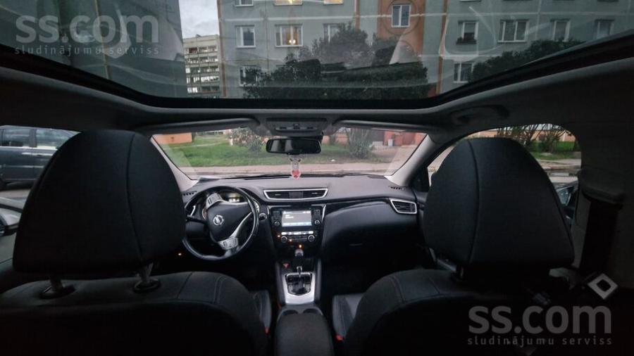 Brown Nissan Qashqai 2015 in Riga, with an engine capacity of 1.20 L and mileage of 143 thousand km for 8800 €, photo 11 on AUTOMOTO.COM.LV