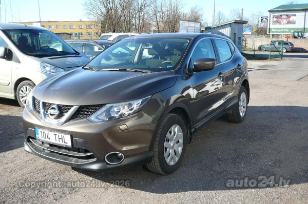 Brown Nissan Qashqai 2016 in Johvi, with an engine capacity of 1.20 L and mileage of 55 thousand km for 10600 €, photo 1 on AUTOMOTO.COM.LV