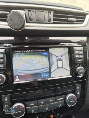 Brown Nissan Qashqai 2016 in Vilnius, with an engine capacity of 1.60 L and mileage of 268 thousand km for 9400 €, photo 11 on AUTOMOTO.COM.LV