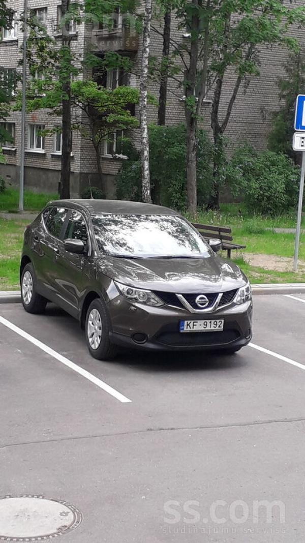 Brown Nissan Qashqai 2016 in Daugavpils, with an engine capacity of 1.20 L and mileage of 71 thousand km for 9500 €, photo 2 on AUTOMOTO.COM.LV