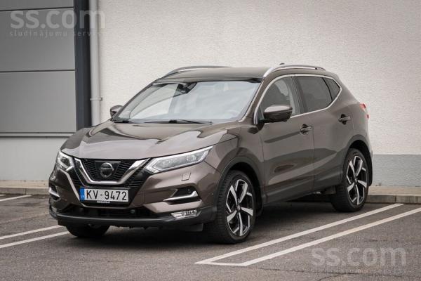 Brown Nissan Qashqai 2017 in Riga, with an engine capacity of 1.20 L and mileage of 0 thousand km for 12950 €, photo 1 on AUTOMOTO.COM.LV