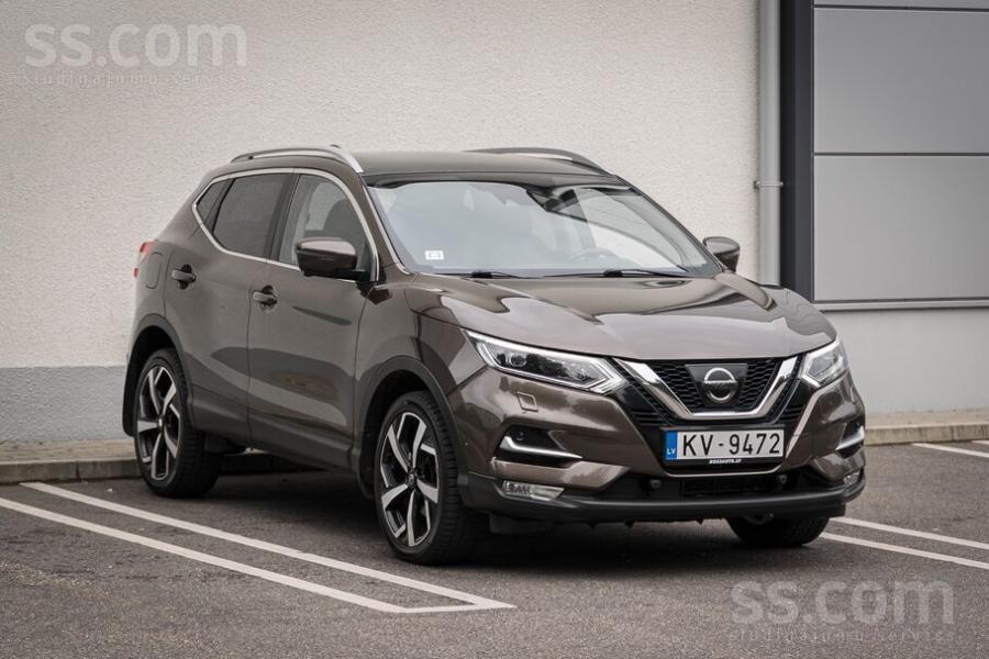 Brown Nissan Qashqai 2017 in Riga, with an engine capacity of 1.20 L and mileage of 0 thousand km for 12950 €, photo 3 on AUTOMOTO.COM.LV