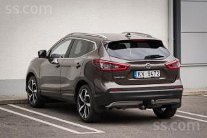 Brown Nissan Qashqai 2017 in Riga, with an engine capacity of 1.20 L and mileage of 0 thousand km for 12950 €, photo 6 on AUTOMOTO.COM.LV