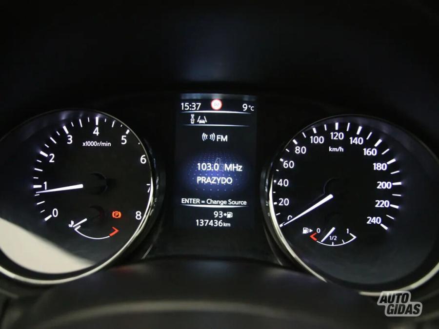 Brown Nissan Qashqai 2017 in Vilnius, with an engine capacity of 1.20 L and mileage of 137 thousand km for 10899 €, photo 20 on AUTOMOTO.COM.LV