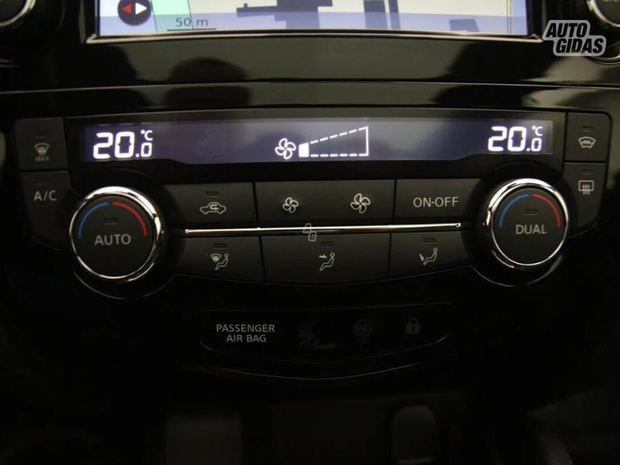 Brown Nissan Qashqai 2017 in Vilnius, with an engine capacity of 1.20 L and mileage of 137 thousand km for 10899 €, photo 21 on AUTOMOTO.COM.LV