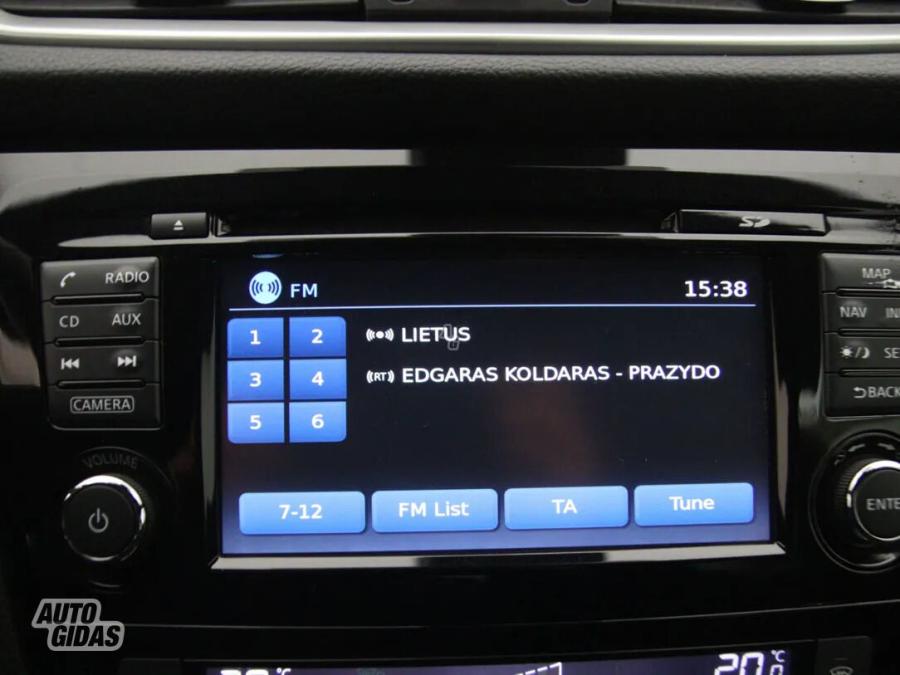 Brown Nissan Qashqai 2017 in Vilnius, with an engine capacity of 1.20 L and mileage of 137 thousand km for 10899 €, photo 23 on AUTOMOTO.COM.LV