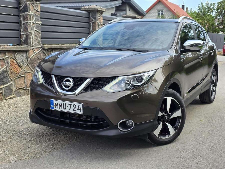 Brown Nissan Qashqai 2017 in Radviliskis, with an engine capacity of 1.20 L and mileage of 135 thousand km for 8200 €, photo 6 on AUTOMOTO.COM.LV