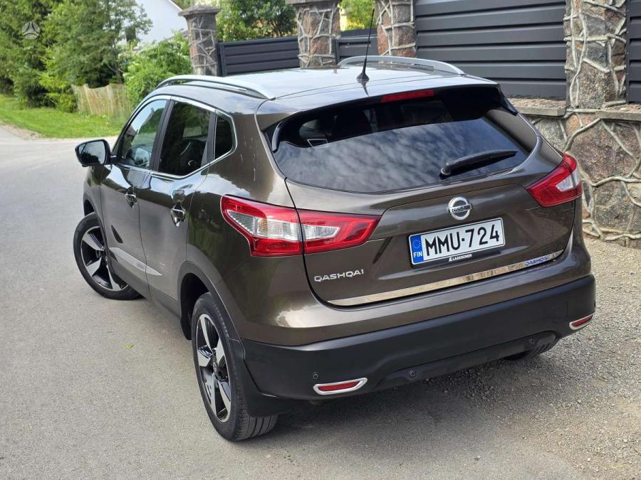 Brown Nissan Qashqai 2017 in Radviliskis, with an engine capacity of 1.20 L and mileage of 135 thousand km for 8200 €, photo 11 on AUTOMOTO.COM.LV