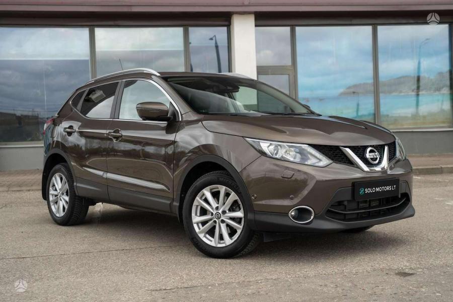 Brown Nissan Qashqai 2017 in Vilnius, with an engine capacity of 1.20 L and mileage of 85 thousand km for 10950 €, photo 9 on AUTOMOTO.COM.LV