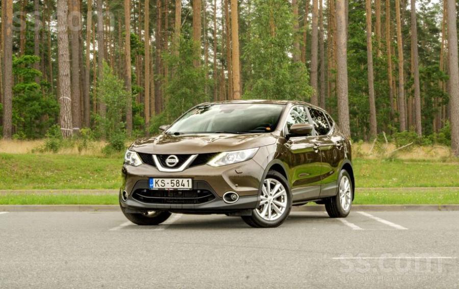 Brūns Nissan Qashqai 2017 Rīga, ar dzinēja tilpumu 1.60 L un nobraukumu 140 tūkst. km par 8590 €, foto 1 vietnē AUTOMOTO.COM.LV