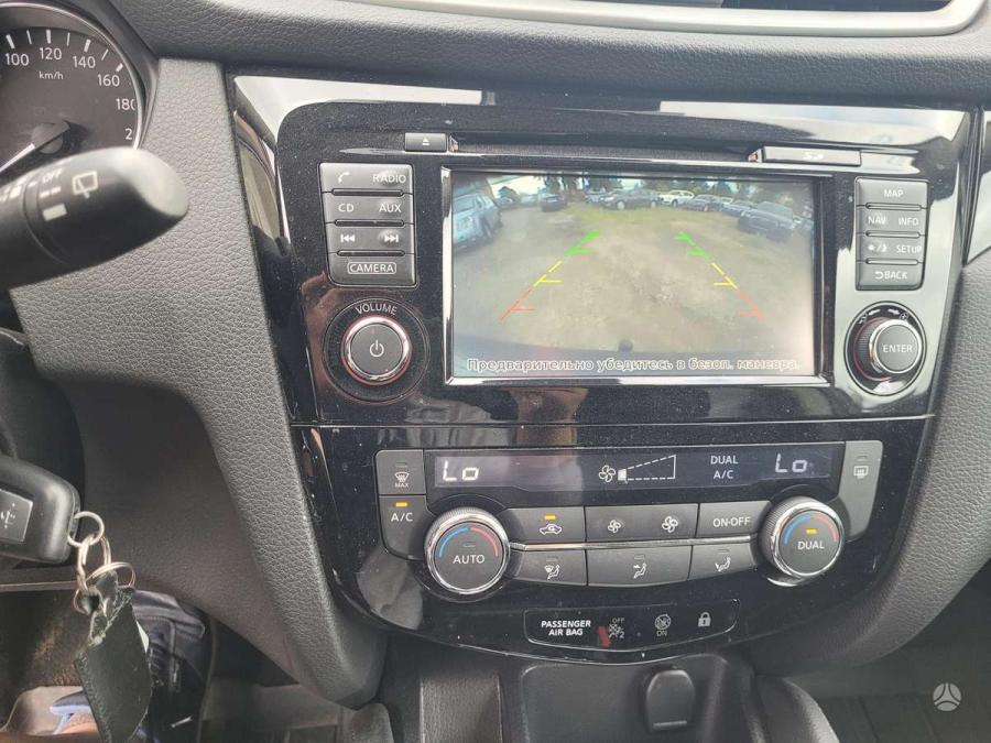 Brown Nissan Qashqai 2017 in Telschi, with an engine capacity of 1.20 L and mileage of 160 thousand km for 6450 €, photo 22 on AUTOMOTO.COM.LV