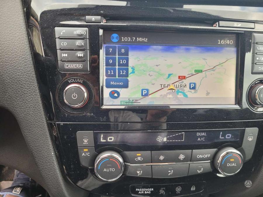 Brown Nissan Qashqai 2017 in Telschi, with an engine capacity of 1.20 L and mileage of 160 thousand km for 6450 €, photo 23 on AUTOMOTO.COM.LV