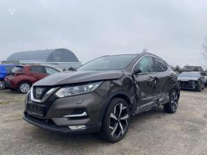 Brown Nissan Qashqai 2018 in Radviliskis, with an engine capacity of 1.46 L and mileage of 191 thousand km for 7950 €, photo  on AUTOMOTO.COM.LV