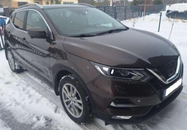 Brown Nissan Qashqai 2018 in Kaunas, with an engine capacity of 1.20 L and mileage of 96 thousand km for 13600 €, photo 2 on AUTOMOTO.COM.LV