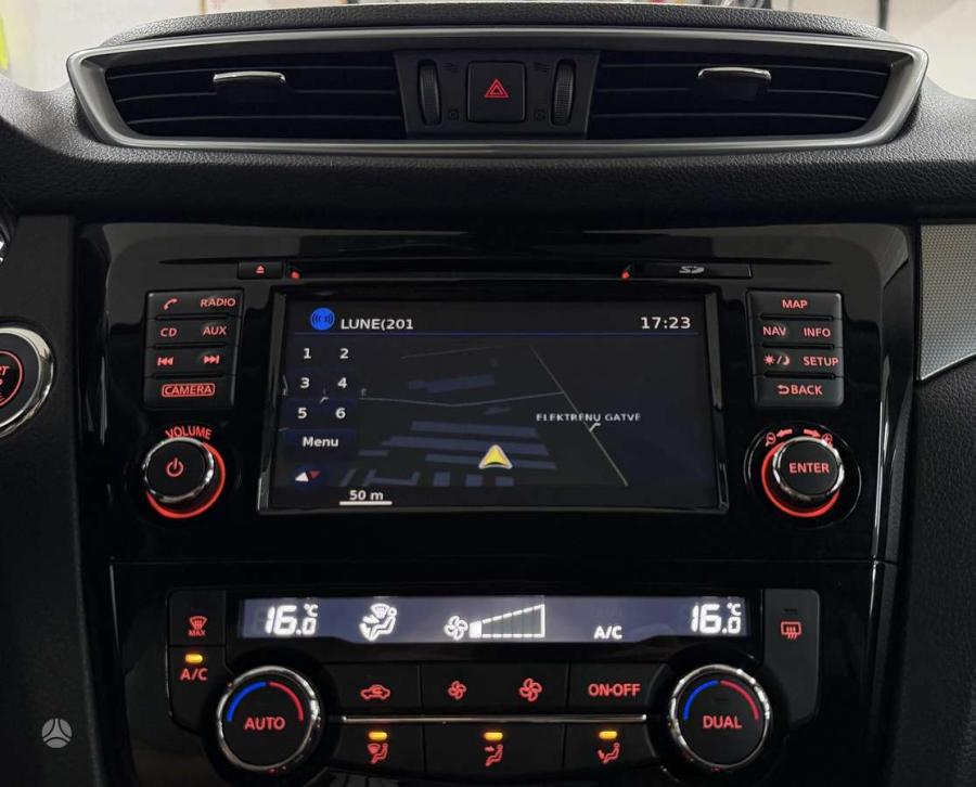 Brūns Nissan Qashqai 2018 Kauņa, ar dzinēja tilpumu 1.60 L un nobraukumu 205 tūkst. km par 9700 €, foto 12 vietnē AUTOMOTO.COM.LV