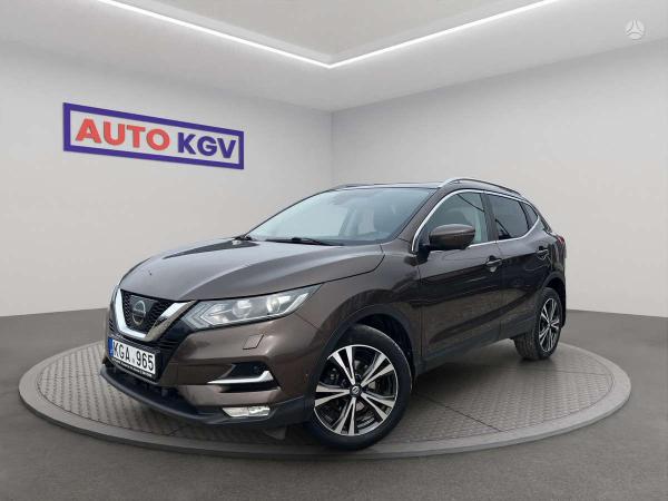 Brown Nissan Qashqai 2018 in Kaunas, with an engine capacity of 1.20 L and mileage of 96 thousand km for 14799 €, photo 1 on AUTOMOTO.COM.LV