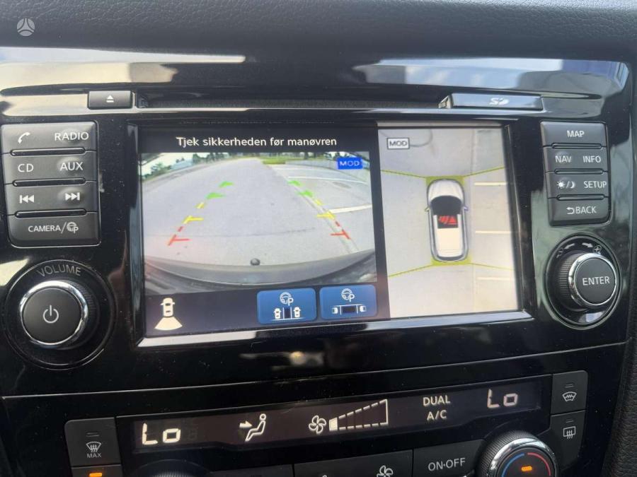 Brown Nissan Qashqai 2018 in Panevezys, with an engine capacity of 1.62 L and mileage of 203 thousand km for 11200 €, photo 20 on AUTOMOTO.COM.LV