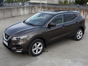Brown Nissan Qashqai 2019 in Riga, with an engine capacity of 1.30 L and mileage of 84 thousand km for 16190 €, photo 2 on AUTOMOTO.COM.LV