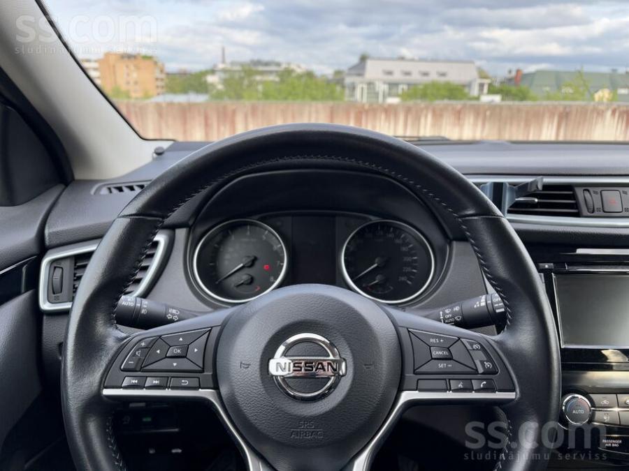 Brown Nissan Qashqai 2019 in Riga, with an engine capacity of 1.30 L and mileage of 84 thousand km for 16190 €, photo 11 on AUTOMOTO.COM.LV