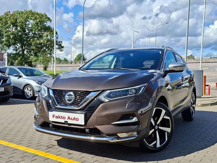 Brūns Nissan Qashqai 2019 Viļņa, ar dzinēja tilpumu 1.33 L un nobraukumu 91 tūkst. km par 15200 €, foto 1 vietnē AUTOMOTO.COM.LV
