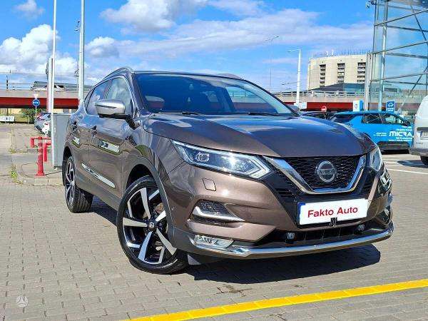 Brown Nissan Qashqai 2019 in Vilnius, with an engine capacity of 1.33 L and mileage of 91 thousand km for 15200 €, photo 6 on AUTOMOTO.COM.LV