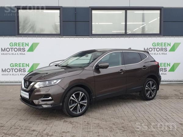 Brown Nissan Qashqai 2020 in Riga, with an engine capacity of 1.50 L and mileage of 81 thousand km for 15900 €, photo 1 on AUTOMOTO.COM.LV