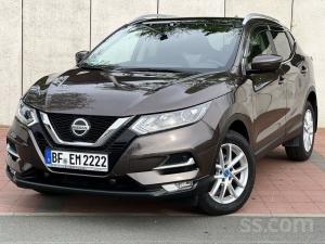 Brown Nissan Qashqai 2021 in Jelgava, with an engine capacity of 1.40 L and mileage of 74 thousand km for 17800 €, photo  on AUTOMOTO.COM.LV
