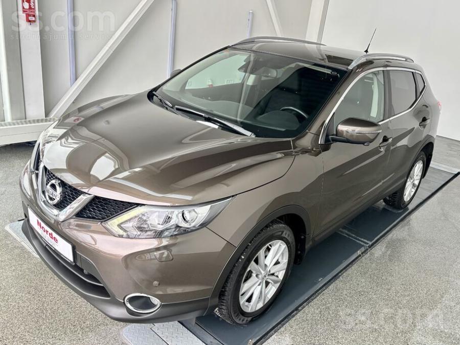 Brown Nissan Qashqai 2016 in Riga, with an engine capacity of 1.20 L and mileage of 70 thousand km for 10790 €, photo 5 on AUTOMOTO.COM.LV