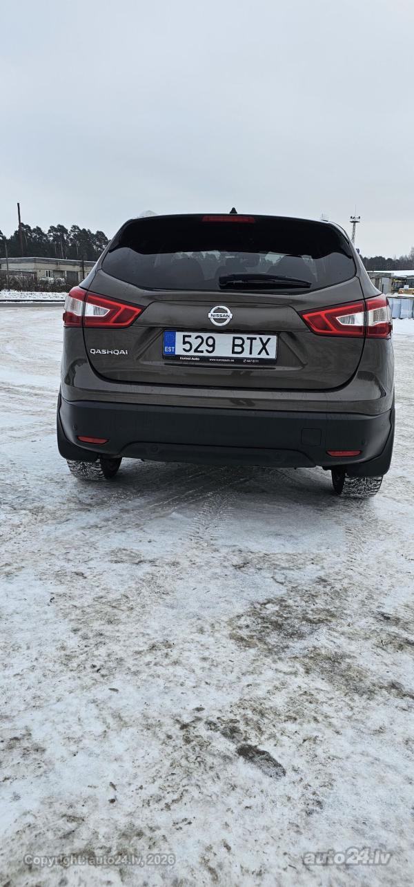 Brown Nissan Qashqai 2017 in Tallinn, with an engine capacity of 1.20 L and mileage of 123 thousand km for 11800 €, photo 3 on AUTOMOTO.COM.LV