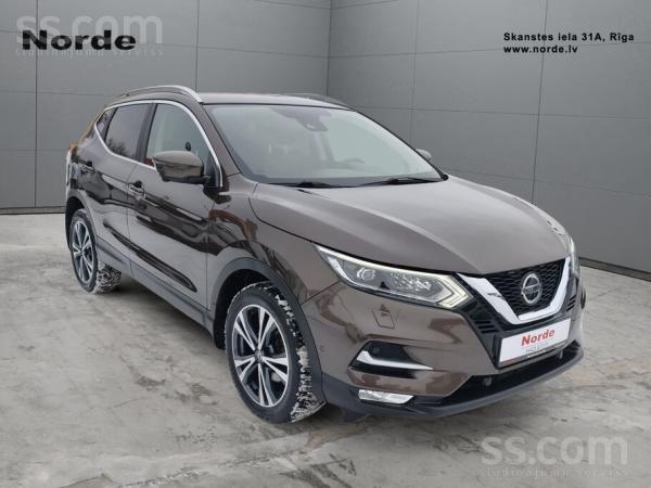 Brown Nissan Qashqai 2019 in Riga, with an engine capacity of 1.60 L and mileage of 92 thousand km for 15690 €, photo 3 on AUTOMOTO.COM.LV